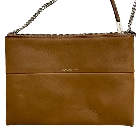 Coach | Bags | Coach Borough Brown Leather Crossbody Bag | Poshmark